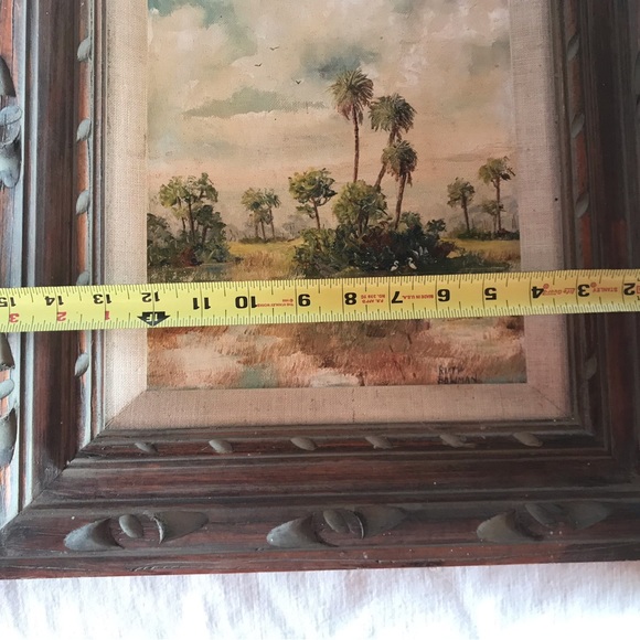 Art | Ruth Bowman Florida Back Country Swamp Palm Tree Landscape ...